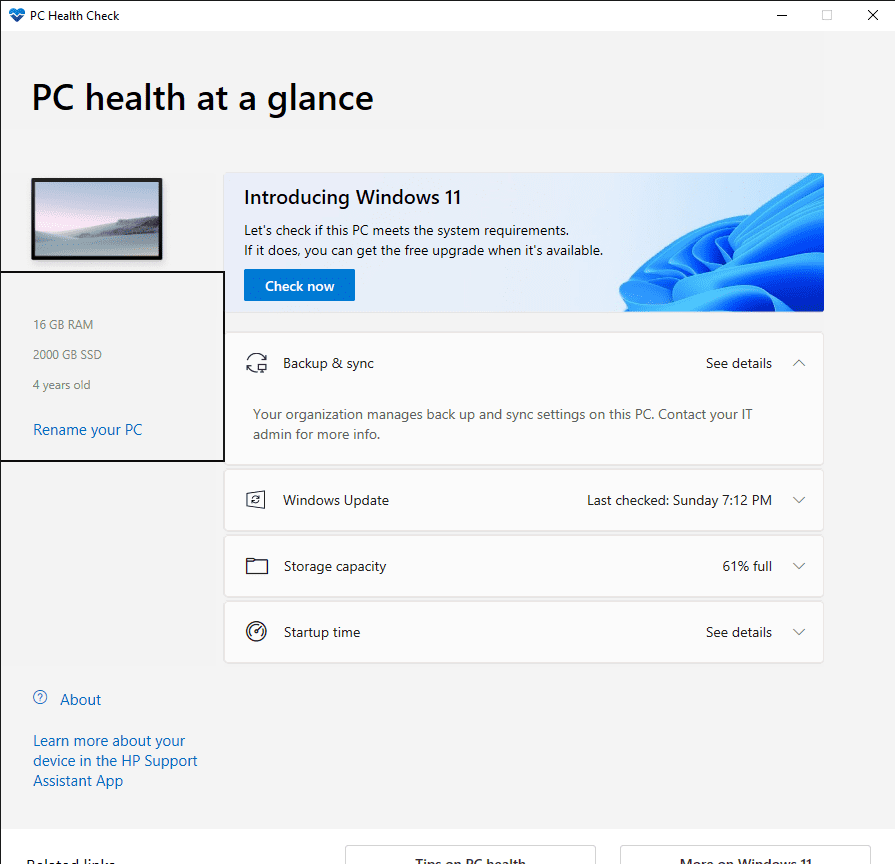 Comment télécharger et utiliser l'application PC Health Check Windows 11