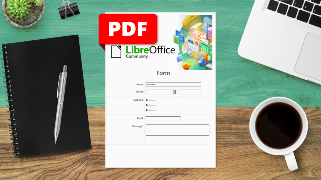 Comment créer des PDF modifiables avec LibreOffice